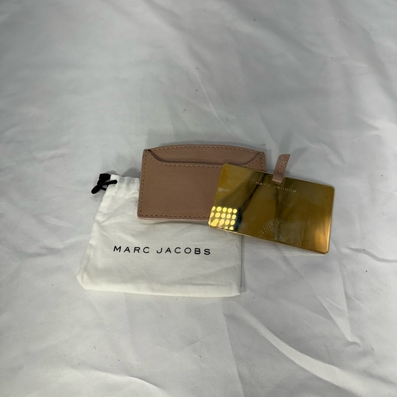 Marc Jacobs | Accessories | Marc Jacobs Card Holder And Metal Name Tag ...